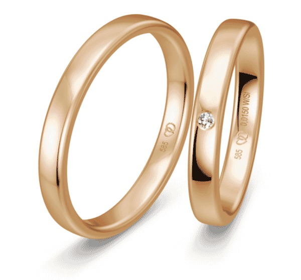 Klassische Eheringe ღ EHERINGE.de | EHERINGE.de